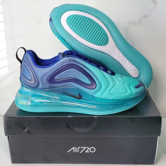 Nike | Shoes | Nike Air Max 72 Gs Deep Royal Blue New With Box | Poshmark